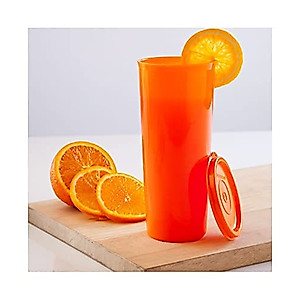 Tupperware 16 oz Tumbler Set of 4 in Tropical Water