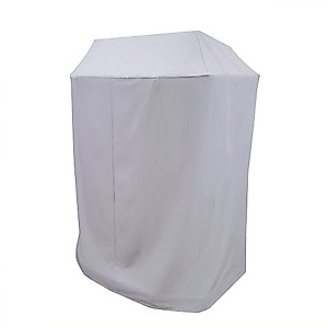 FixtureDisplays® Podium Protective Cover Pulpit Cover Lectern Padded Cover, Gray 7 oz Poly Blend Fabric, 31.5" Wide X 46" Tall X 23" Deep 1803-10-2D