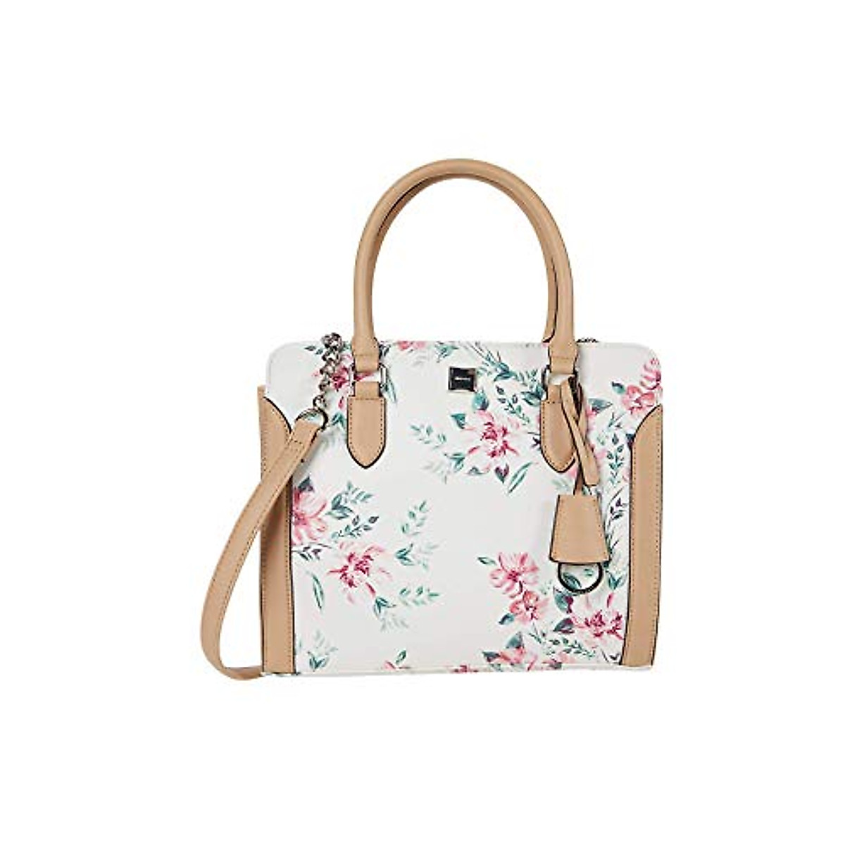 Nine West Coralia Me Time Satchel Optic White Multi One Size