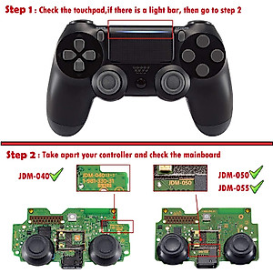 eXtremeRate Clicky Hair Trigger Kit for PS4 CUH ZCT2 Controller Shoulder Buttons, Custom Flashshot Trigger Stop Flex Cable for PS4 Slim Pro Controller JDM-040/050/055