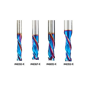 Amana Tool - 46352-K CNC Solid Carbide Spektra Extreme Tool Life Coated Mortise Compressio