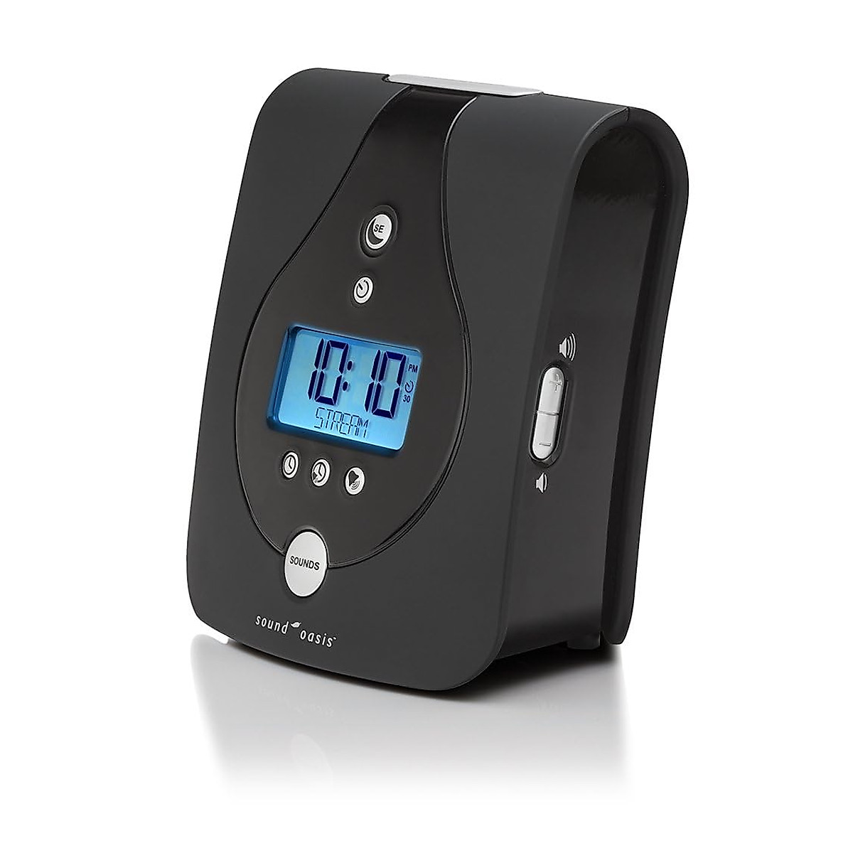 Sound Oasis Tinnitus Sound Therapy System, 24 Dr. Developed Sounds, Manage Tinnitus, Sleep Enhancement Lulls You to Sleep, Ear Ringing & Noise Relief, Privacy, Alarm w/Chime, Auto-Off Sleep Timer