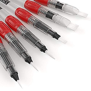 ARTEZA Real Brush Creative Bundle includes: Real Brush Pens, Watercolor Pads and Water Brush Pens, Drawing Art Supplies for Artist, Hobby Painters & Beginners