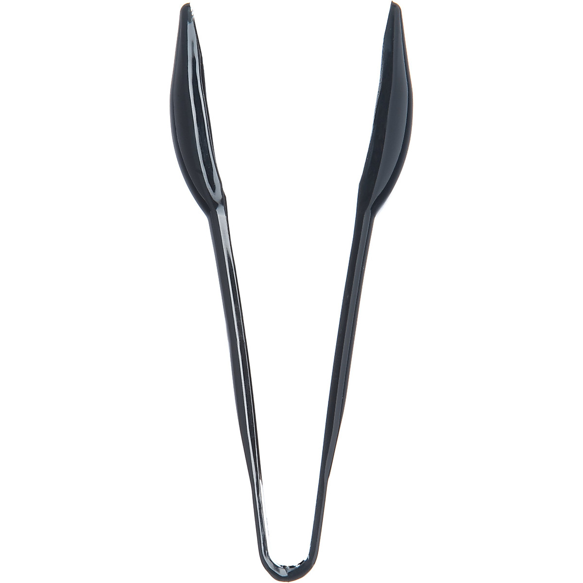 Carlisle FoodService Products 460603 Carly Salad Tong, 6" Salad Tong, Black, 3 Pack