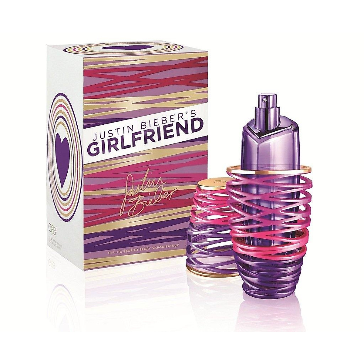 Justin Bieber Girlfriend Edp Spray 0.5 Oz Girlfriend/Justin Bieber Edp Spray In Display Box 0.5 Oz (W)