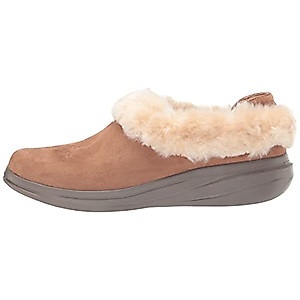 BZees Womens Crush Loafer Toffee Microfiber 9.5 M