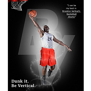 BROOKLYN VERTICAL Pack of 5 Men’s Mesh Athletic Basketball Quick Dry Shorts with Pockets for Gym, Running & Workout (as1, alpha, l, regular, regular, Combo A)