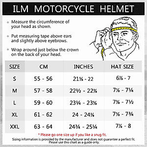 ILM Off Road Motorcycle Dual Sport Helmet Full Face Sun Visor Dirt Bike ATV Motocross Casco DOT Certified Model 606V(Matte Black, L)