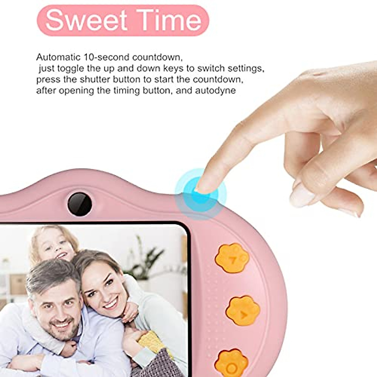 Baby Kids Camera, Digital Camera for Kids 1080P Children Camera with Autofocus for Taking Pictures Recording and Playing Back for Boys Girls