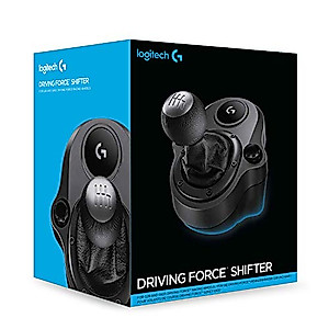 Logitech G Driving Force Shifter – Compatible with G29, G920 & G923 Racing Wheels for-PlayStation 5, Playstation 4, Xbox-Series X|S, Xbox-One, and-PC