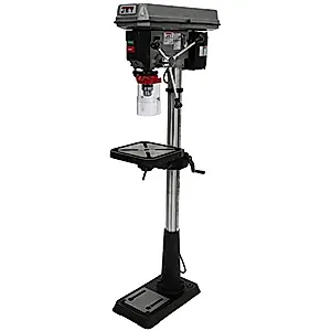 JET J-2500, 15-Inch Step Pulley Drill Press, 16 Speed, 1Ph 115V (354400)