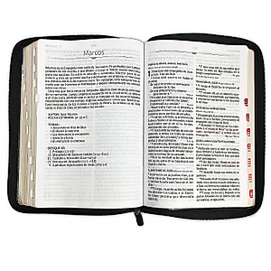 Biblia Letra Super Gigante en Español Reina Valera 1960 con Estuche de Proteccion Edicion Especial Cierre y Indice / Super Giant Large Print Bible RVR 1960 , Black, with Index (Spanish Edition)