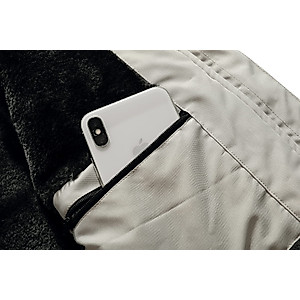 MOERDENG Women's Waterproof Ski Snow Jacket Winter Warm Hooded Snow Coat Mountain Windproof Ski Jacket For Women