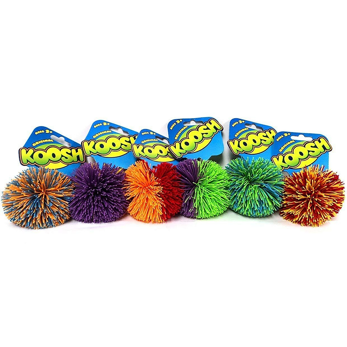 Koosh Balls Multi-Color Gift Set Bundle - 6 Pack