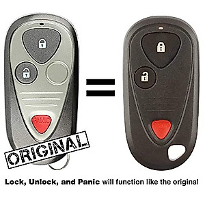 For 02-06 Acura RSX Keyless Entry Remote Key Fob OUCG8D-355H-A