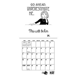 Mary EngelDark 2021 Wall Calendar: From the Shadier Side of Mary Engelbreit