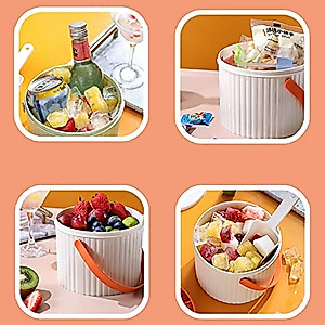 Ice Cube Mold with Lid, Ice Bucket, Scoop - 22 Ice Cube Trays - Food-Grade Silicone - Ideal for Cocktail Bar, Parties, Chilling Wine, Champagne - 2 Pack (Color : Purple)