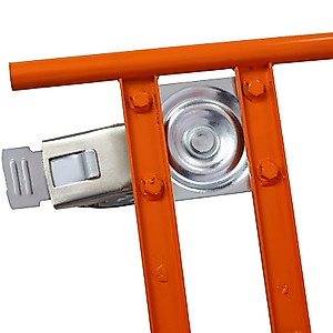 HomVent Heavy Duty Drywall Sheet Cart, 1800lbs Load Capacity Drywall Cart Dolly Drywall Sheet Cart & Panel Dolly Handling Sheetrock Sheet Panel Service Cart with Wheels (1800LBS)