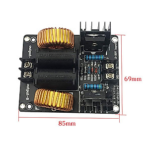 ZVS 20A 1000W DC12-30V Low Voltage Induction Heating Module Flyback Heater Driver Board