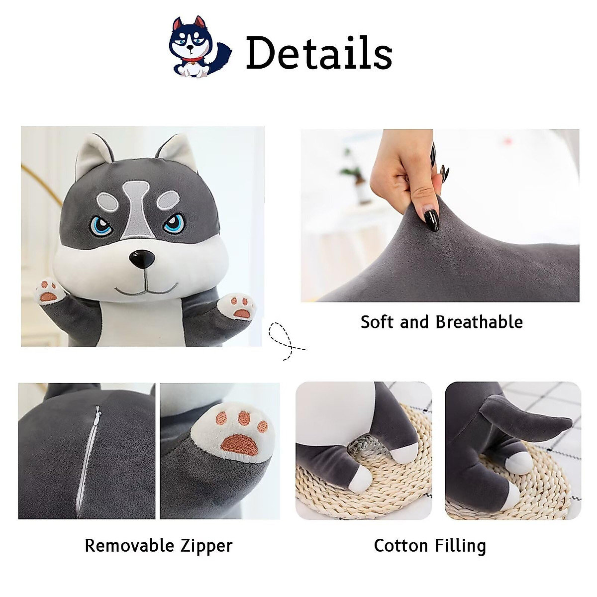 GHTMONY Koala Stuffed Animal Cute Plushies Long Body Pillow for Kids - Kids Body Pillow Long Koala Plush Gifts for Birthday, Christmas, Cuddle Pillow for Hugging, Clamping