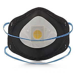 3M Particulate Respirator 8271, P95, Pack of 10, Cool Flow Exhalation Valve, Braided Headband, Adjustable M-noseclip, Disposable General Purpose for Dust and other Particles