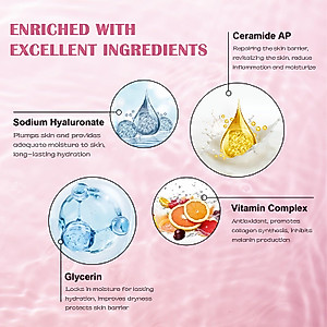 DUOVIO Coupling and Cooling Gel Use with IPL Hair Removal Device and Beauty Facial Machine for Women or Men in Face and Body 300ML