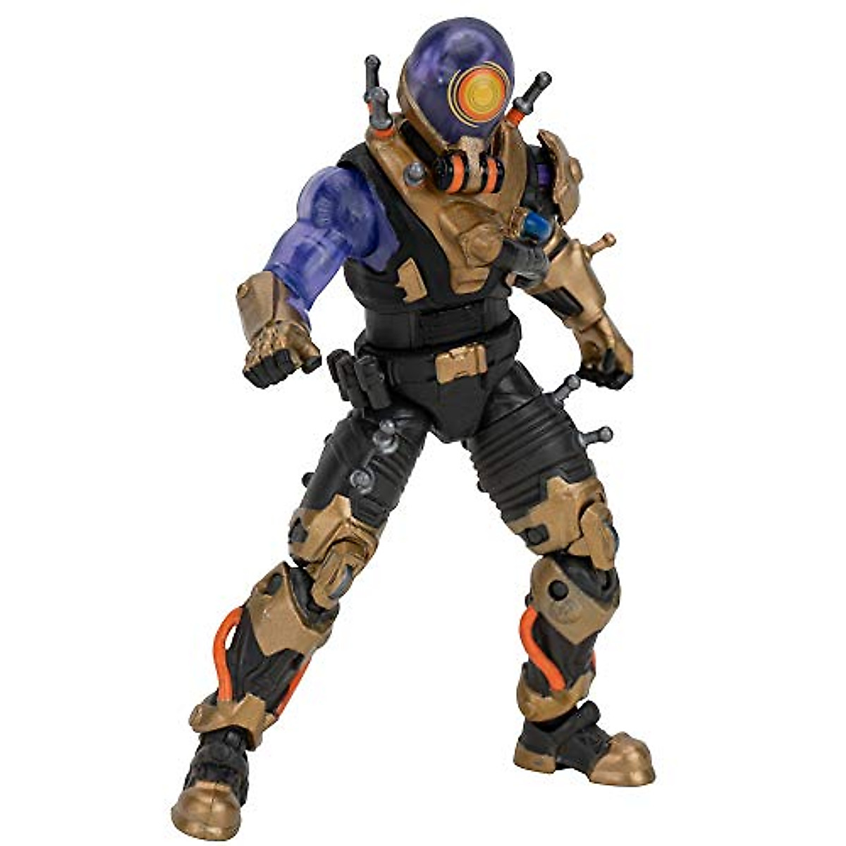 FORTNITE Cyclo Solo Mode Core Figure and 2 Mythic Goldfish Collectibles - 4 Inch Collectible Action Figure, Plus Accessories