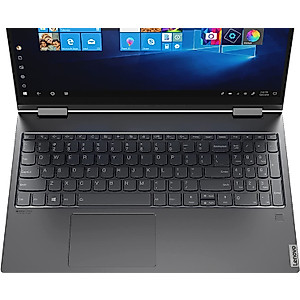 Lenovo Yoga C740 2-in-1 Laptop, 15.6" Full HD Touchscreen, Intel Core i5-10210U Quad-Core Processor, 8GB RAM, 1TB PCIe SSD, Backlit Keyboard, Wi-Fi, Windows 10 Home, Grey
