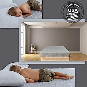 Excel Sleep American Made - 11" Liberty Hybrid Cool Sleep Graphite Memory Foam Pocket Coil Mattress (54 x 75 - Full)