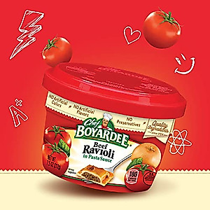 Chef Boyardee Beef in Pasta Sauce Ravioli, 7.5 Ounce (Pack of 12)