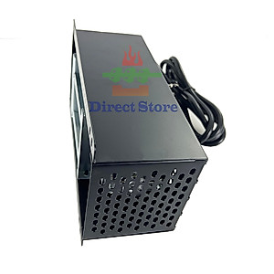 Direct Store Parts Kit DN104 Speed Variable S31105 Blower 110V ~ 120V Replacement for GHP Group, Monessen/Majestic, CFM US Century Plate Steel Freestanding Wood Stove Fireplace