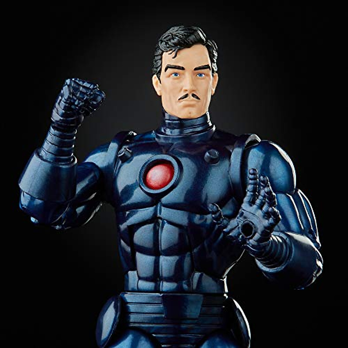 Marvel Hasbro Legends Series 6-inch Stealth Iron Man Action Figure Toy, Includes 5 Accessories and 1 Build-A-Figure Part, Premium Design and Articulation