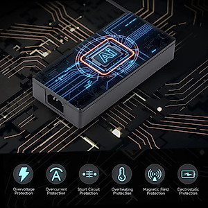 ROG Strix 280W 20V 14A Genuine Charger Fit for Asus ROG Strix G15 G17 G513R G513Q G713R G713Q,Scar 15 17 G532L G533Z G732L G733Z,Hero/Scar III G731G G531G G703G ADP-280BB B Laptop Adapter Power