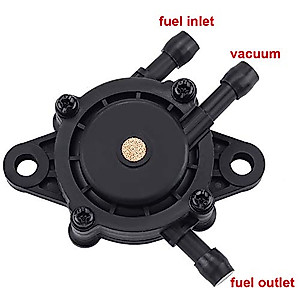 HIPA LG808656 Fuel Pump AM116304 Fuel Filter Line fits for Garden Lawn Mower Tractors