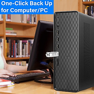 Auto Back Up for All Devices 128GB iPhone iPad Android Phones Mac and Windows Computer Storage Device Stick Picture Transfer Stick for iPhone USB Flash Drive Photos and Videos Back up Memory Stick