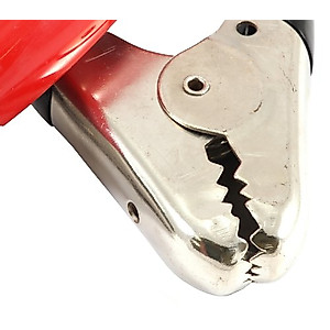 Forney 54722 Battery Charger Clamps, 500-Amp, Commercial Grade,Red and Black