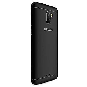 BLU S750P Black Studio Pro X8 HD - 5.0" HD Smartphone with Dual Main Cameras, 8GB +1GB RAM, Black