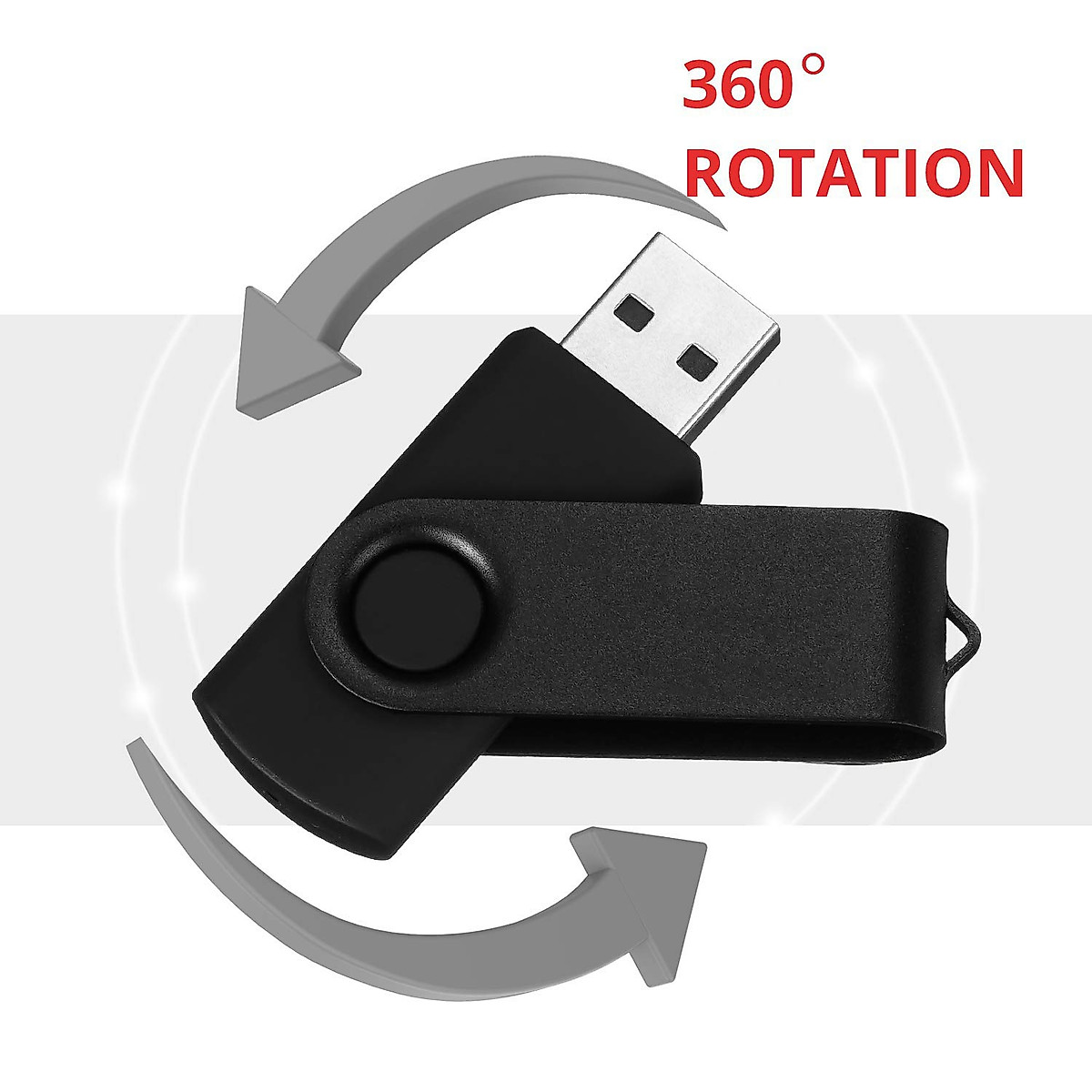 10 Pack DataOcean 4GB USB 2.0 Flash Drive Memory Stick Thumb Drives (4GB X 10 Mixed Colors)