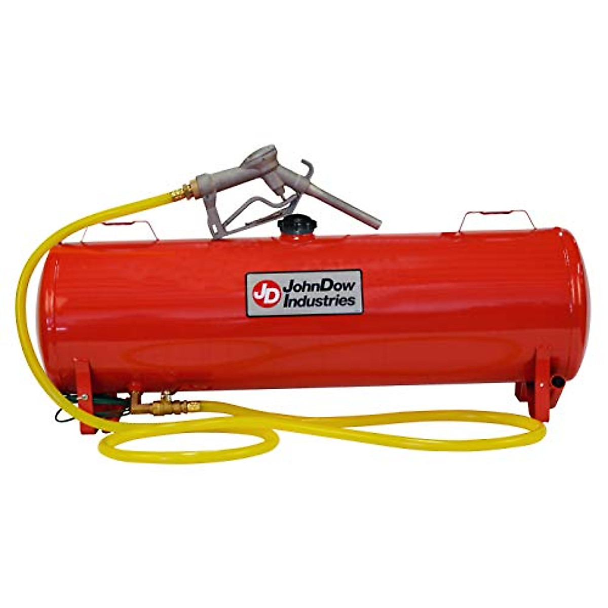 JohnDow Industries JDI-FST15 15 Gallon Fuel Station - Durable and Convenient Fuel Storage and Dispensing Solution,Red
