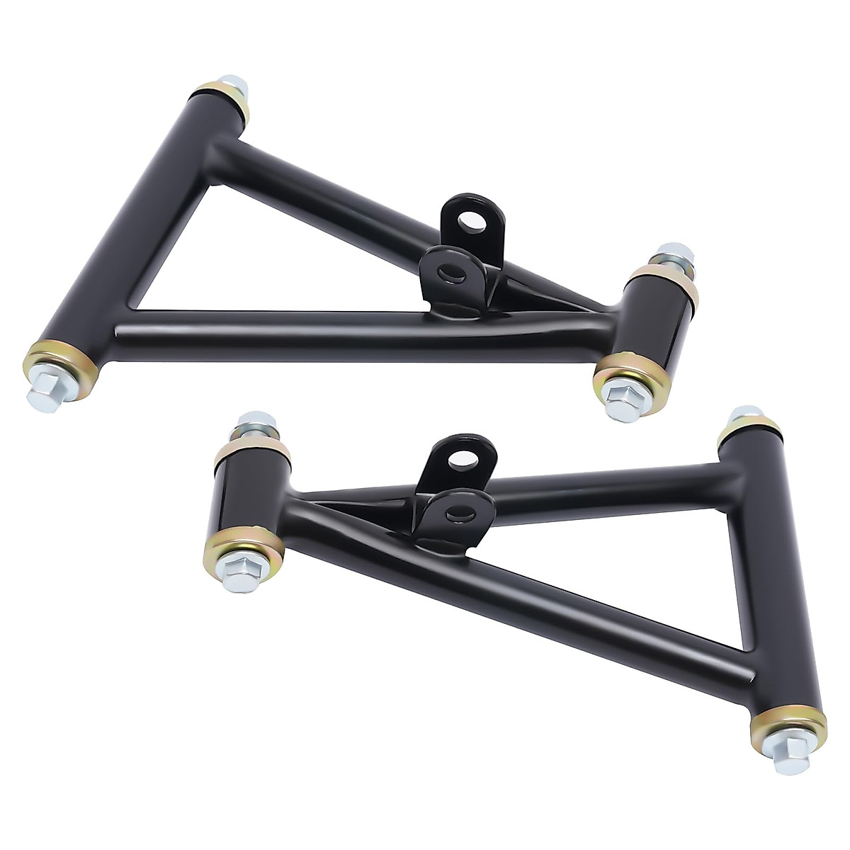 Front Suspension Shock Kit, Front Side Suspension + Shock Swing Arm Kit, DIY Parts For Quad Bike Buggy, Electric ATV and Go Kart