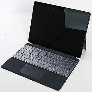 CaseBuy Ultra Thin TPU Keyboard Cover for 2022 2021 Microsoft Surface Pro 9 8 13 inch i5 i7 Touchscreen & Surface Pro X 13" 2020 2019 Protector Accessories, Clear