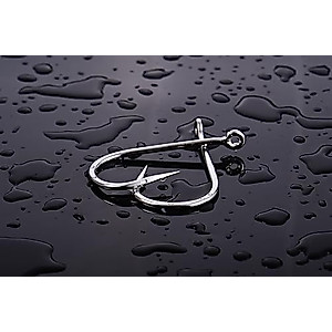 BKK KAJIKI HD Trolling Hook | 10/0 | 2-Pack | 7X | Bright-Tin Coating | Hand Ground Point