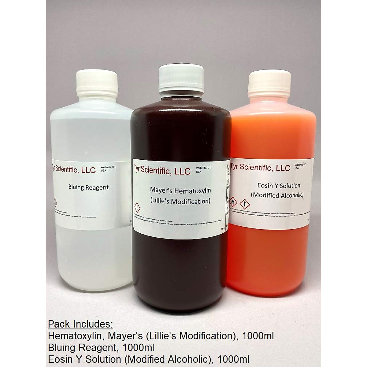 Hematoxylin and Eosin Stain Pack, 1000ml