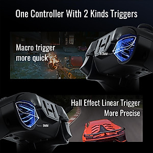 FLYDIGI Vader 4 Pro Controller Force Adjustment Lever Joystick Hall & Micro Triggers 1000Hz Report Rate Stereo Vibration 800mAh Multi-Platform for PC/TV/NS/Android