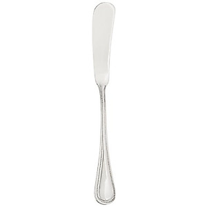 Winco Deluxe Pearl 12-Piece Butter Spreader Set, 18-8 Stainless Steel
