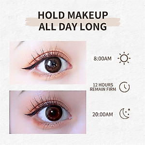 Honey Whisper 4D Mascara for Fine Short Eyelash, Waterproof Extra Long Lash Eyelashes,Voluminous Eyelashes, Long Lasting, Smudge-proof，Black (0.1 fl. Oz)