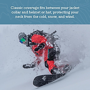 Turtle Fur Chelonia 150 Classic Fleece Double-Layer Neck Warmer, Blaze