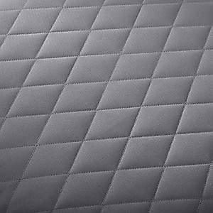 Classic Accessories Montlake Water-Resistant 48 x 18 x 3 Inch Outdoor Quilted Bench Cushion, Patio Furniture Swing Cushion, Grey, Patio Loveseat Cushion