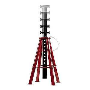 Sunex 1410 10-Ton, High Height, Pin Type, Jack Stands, Pair