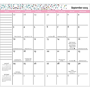 2023-24 Tree of Hearts 2-Year Pocket Planner (24-Month Calendar)